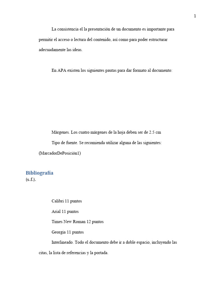 Guía de Formato APA: Márgenes y Estilo | PDF | Estilo apa | Bibliografía