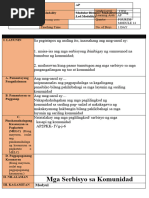Q4 AP2 Serbisyong Kasapi NG Komunidad | PDF