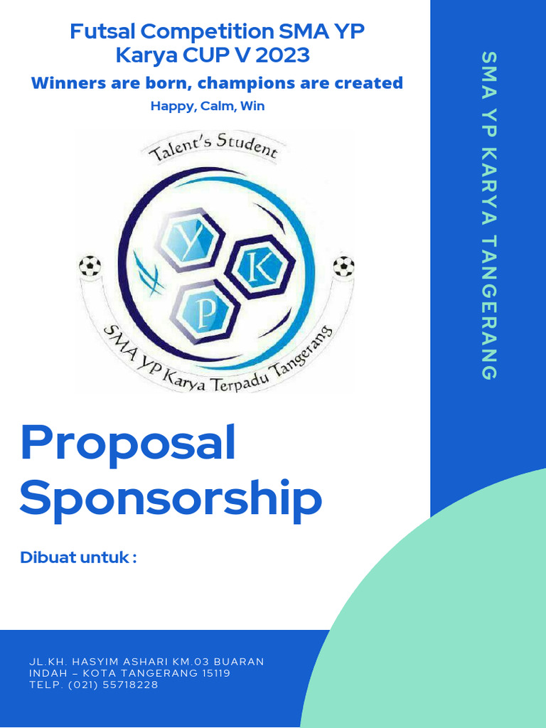 Proposal Sponsor | PDF