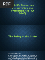 Ra 9147 | PDF | Wildlife | Endangered Species