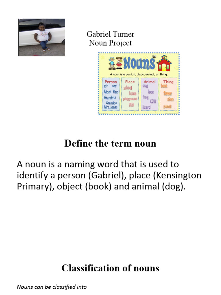 Nouns Project | PDF | Language Arts & Discipline