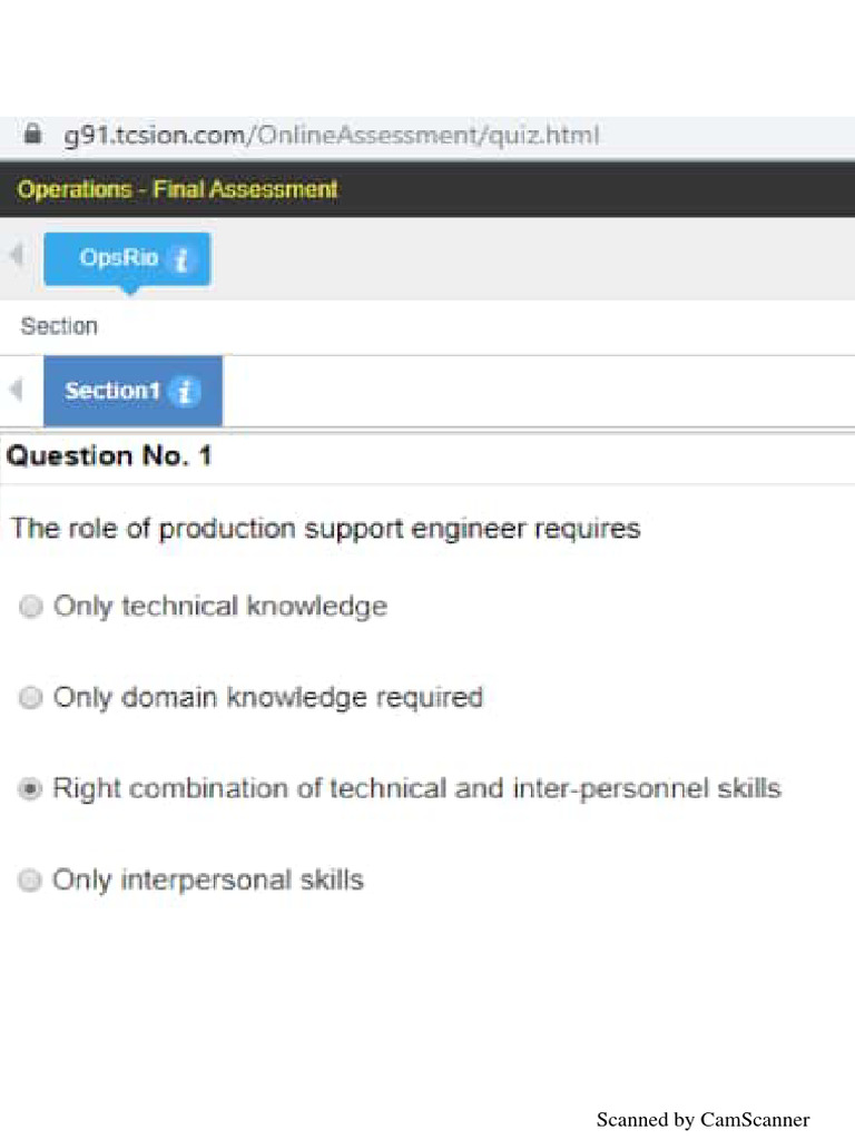 Ops - RiO - Final Assessment | PDF
