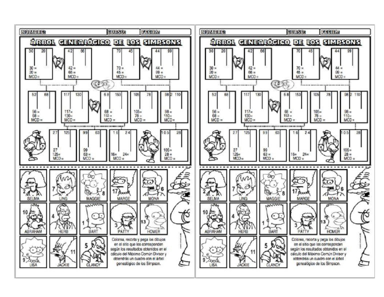 Árbol Genealógico M.C.D. | PDF