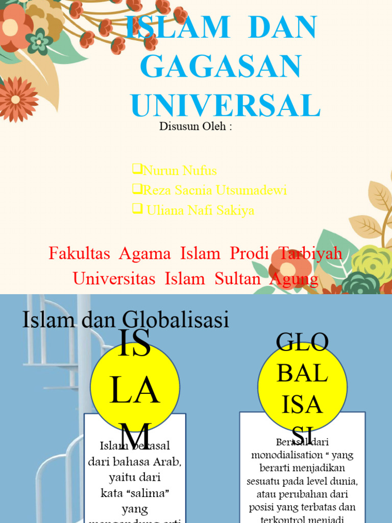 Islam dan Gagasan Universal dalam Globalisasi | PDF | Agama & Spiritualitas
