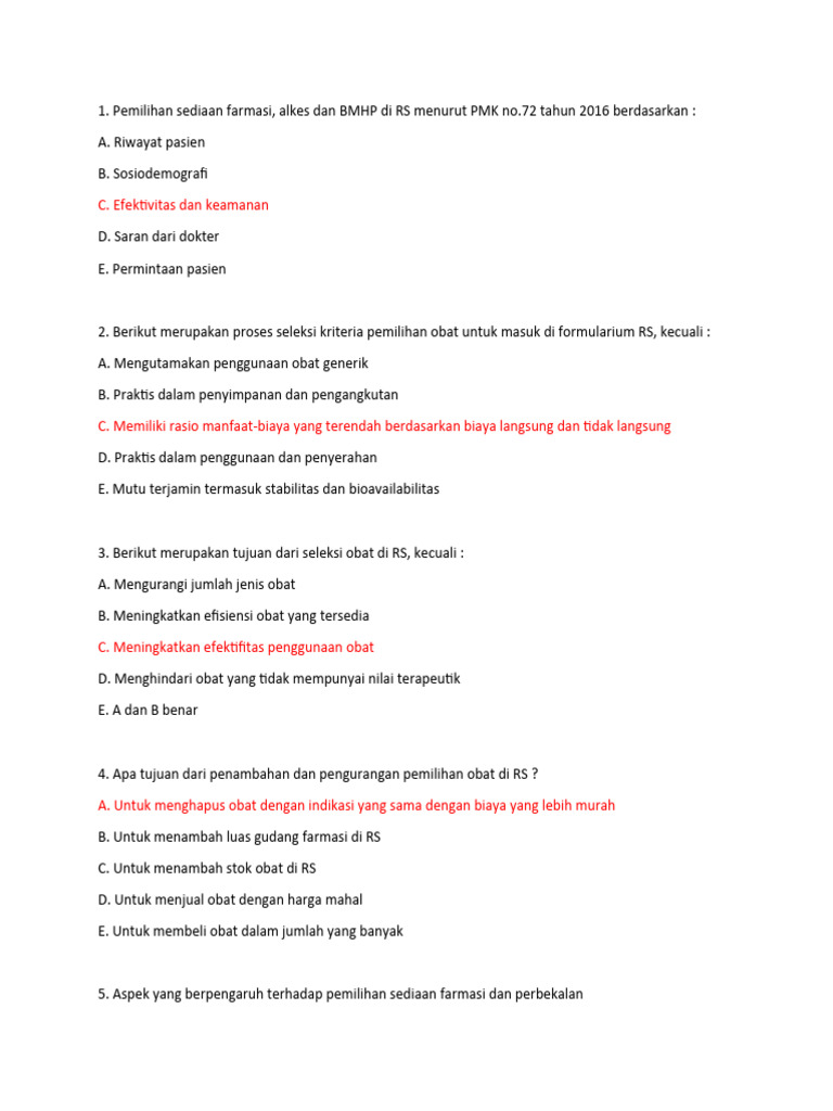 Soal klp1-5 PSF | PDF
