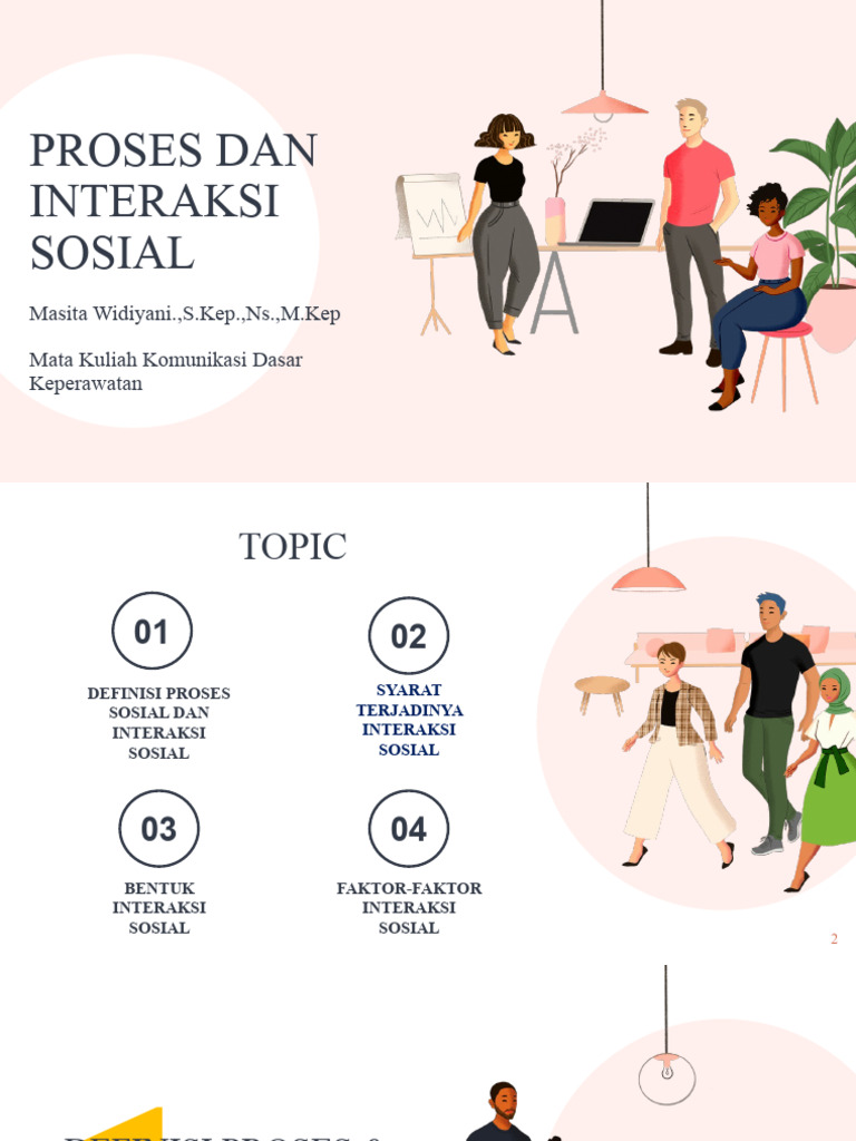 3.proses Dan Interaksi Sosial | PDF