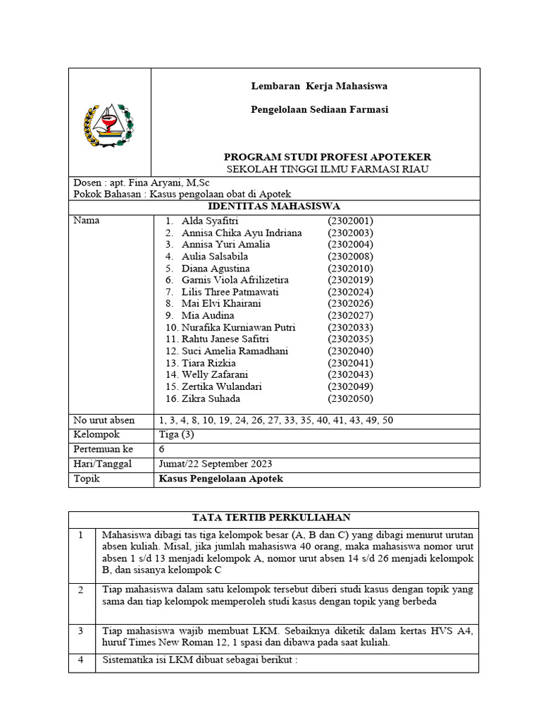 LKM Kelompok 3 Pertemuan 2 Fix | PDF