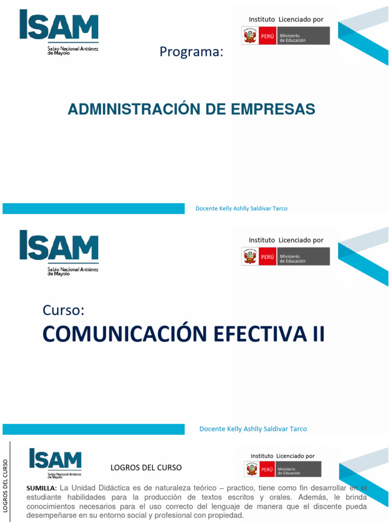 Programa de Comunicación Efectiva II | PDF | Léxico | Lingüística