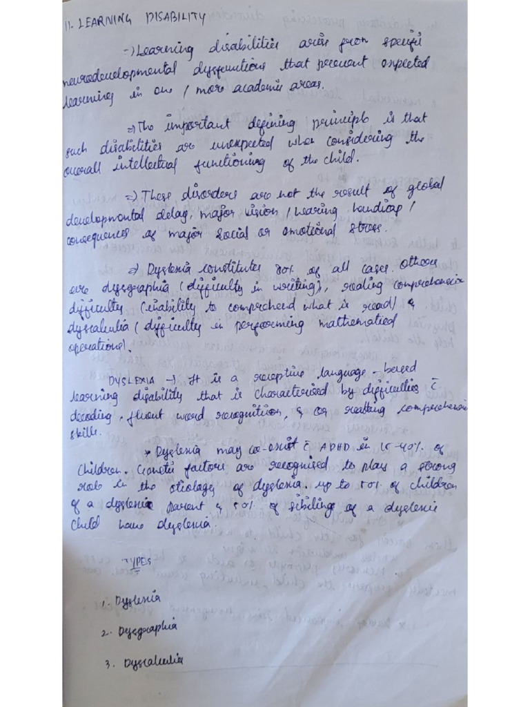 Learning Disability | PDF