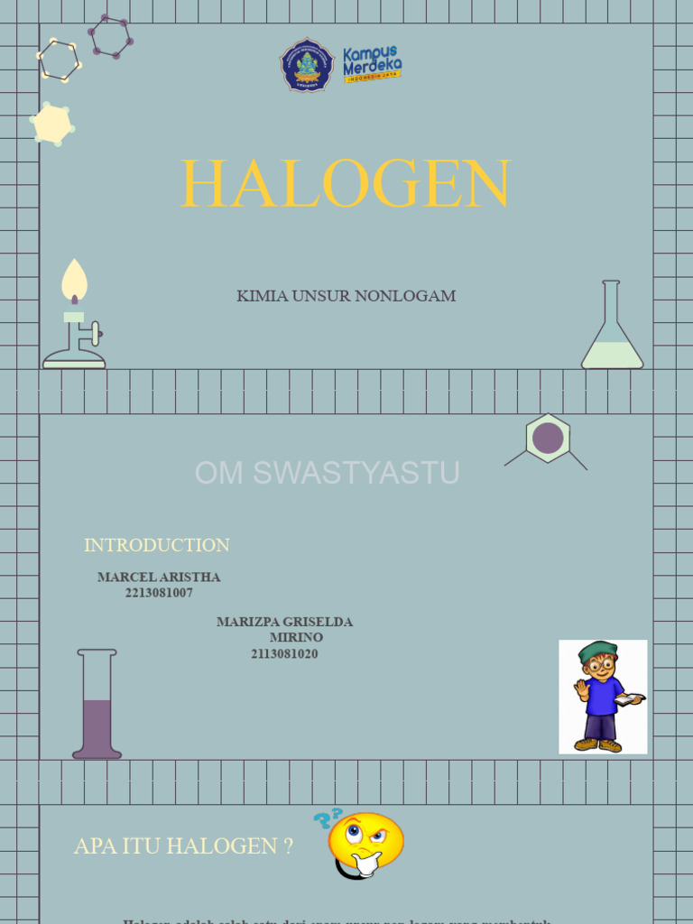 Senyawa Halogen | PDF | Kesehatan Holistik | Sains & Matematika