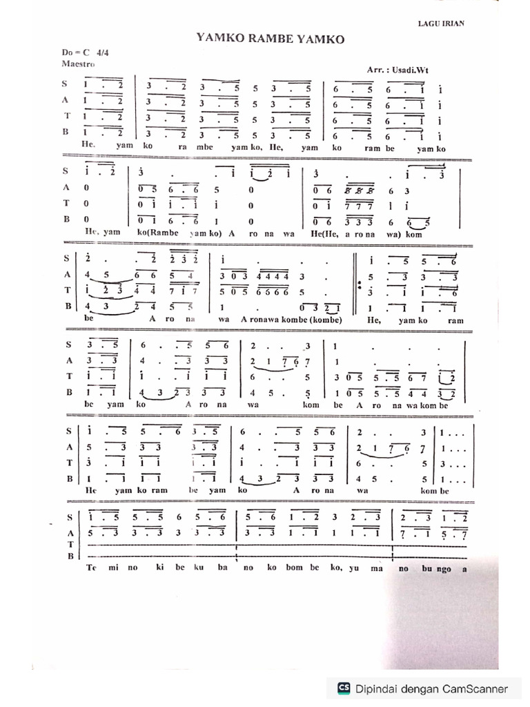 Yamko Rambe Yamko | PDF