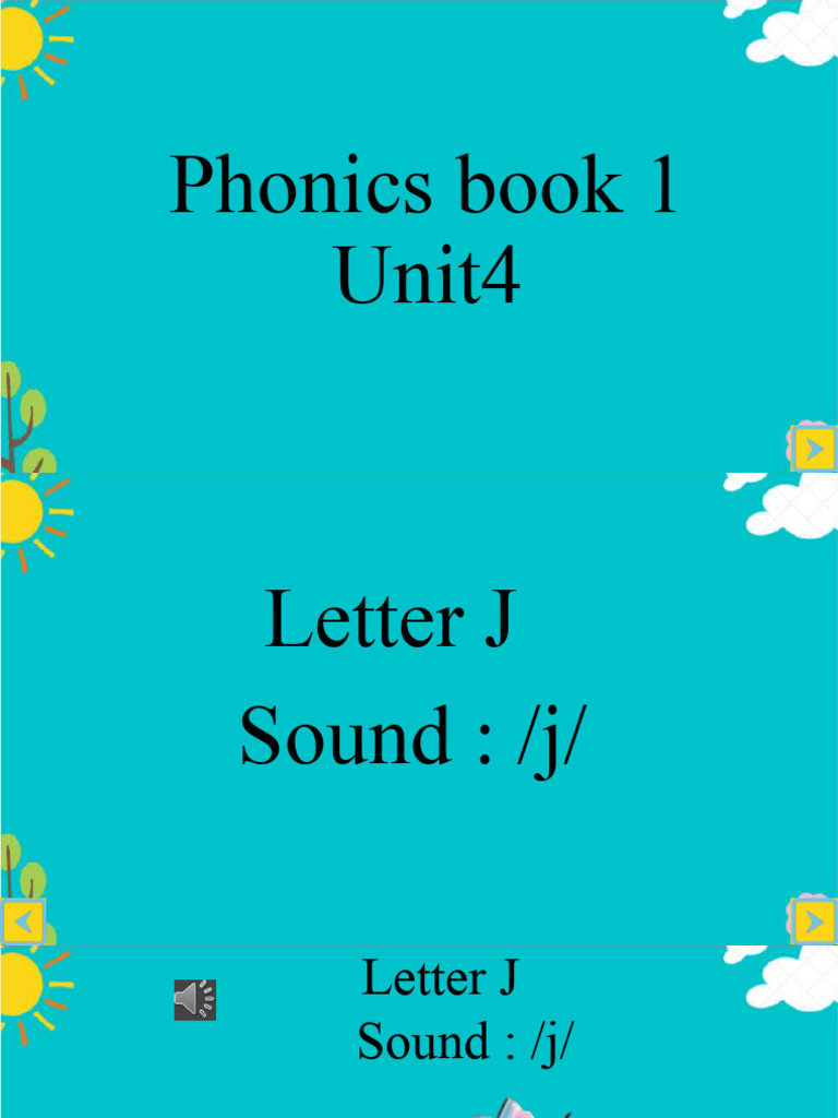 Smart Phonics 4..book1 - Unit4 | PDF