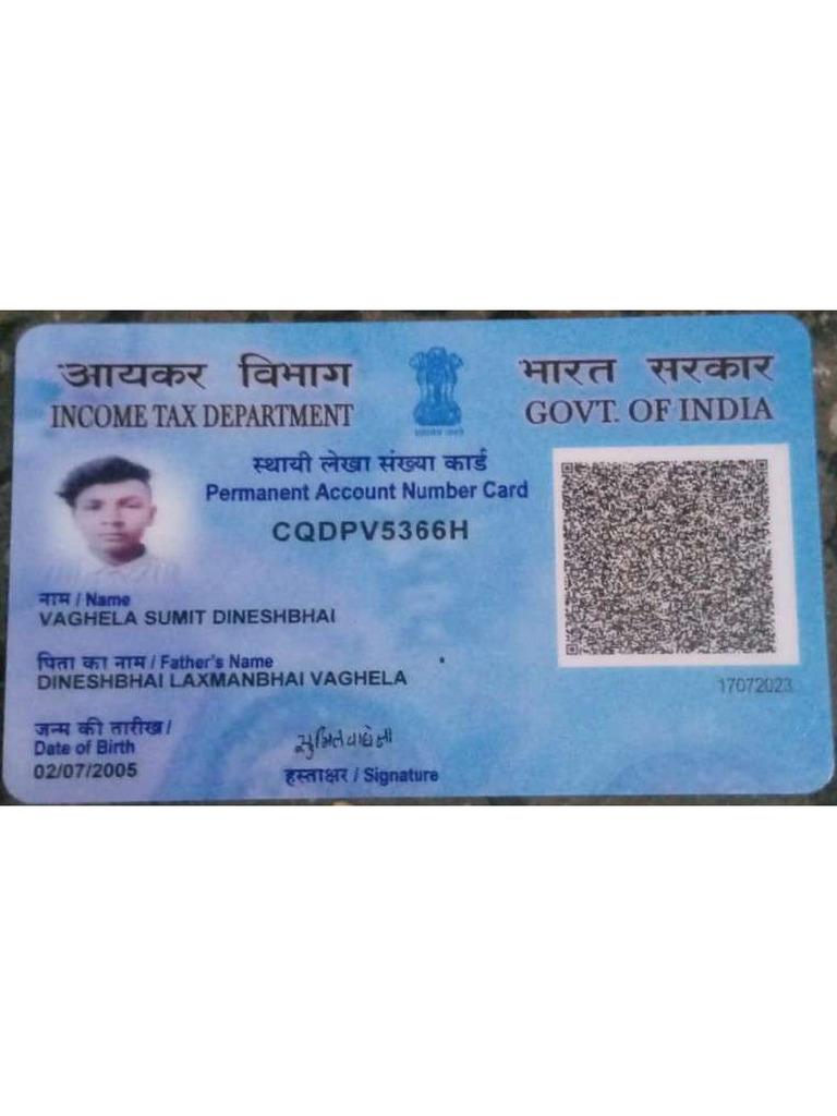 Vaghela Sumit Pan Pdf 