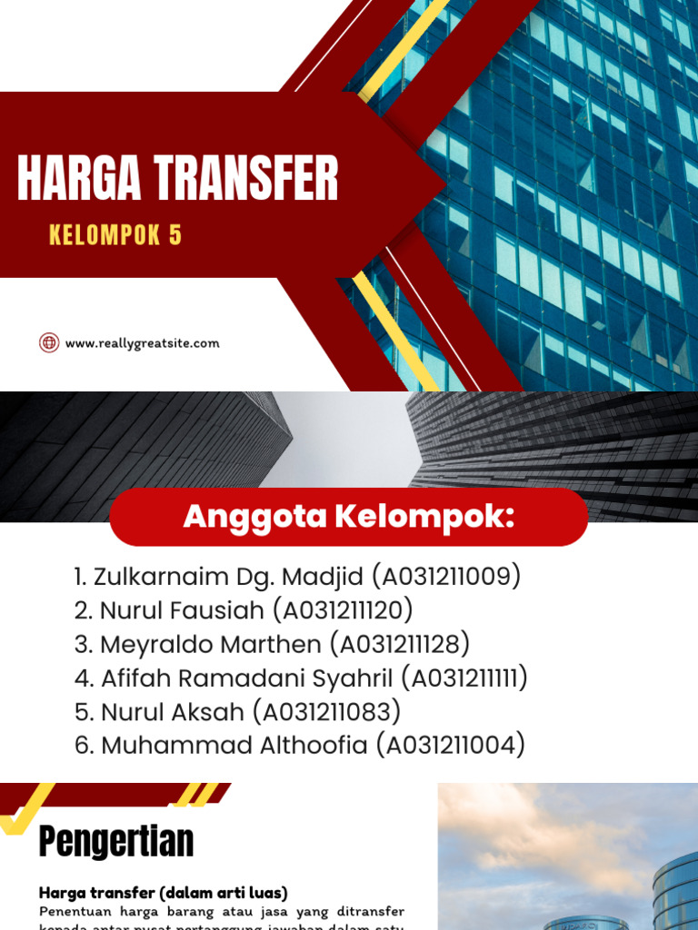Harga Transfer (SPM) - Kelompok 5 | PDF