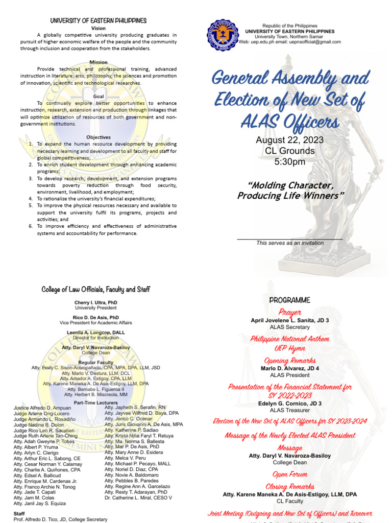 2023 Election and General Assembly | PDF