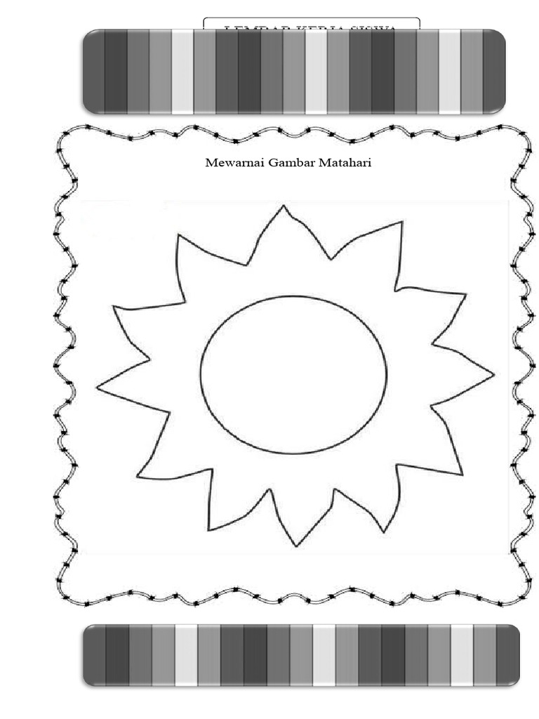 worksheet mewarna | PDF