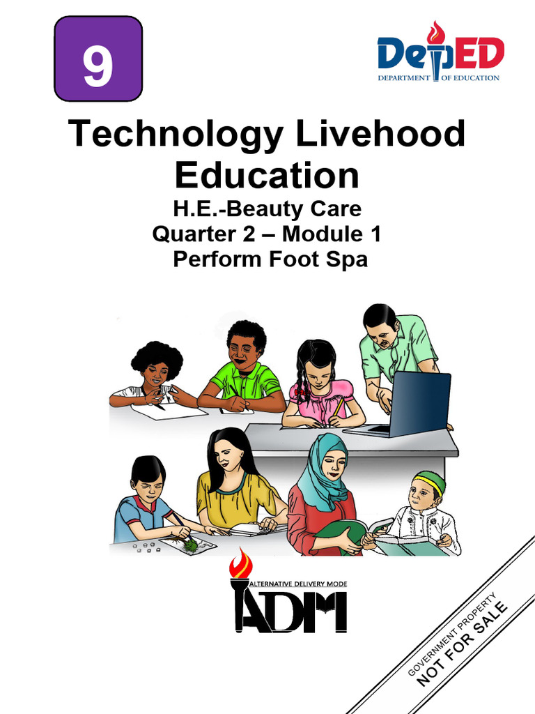 FINAL SLM TLE 9 Beauty Care | PDF | Massage | Foot