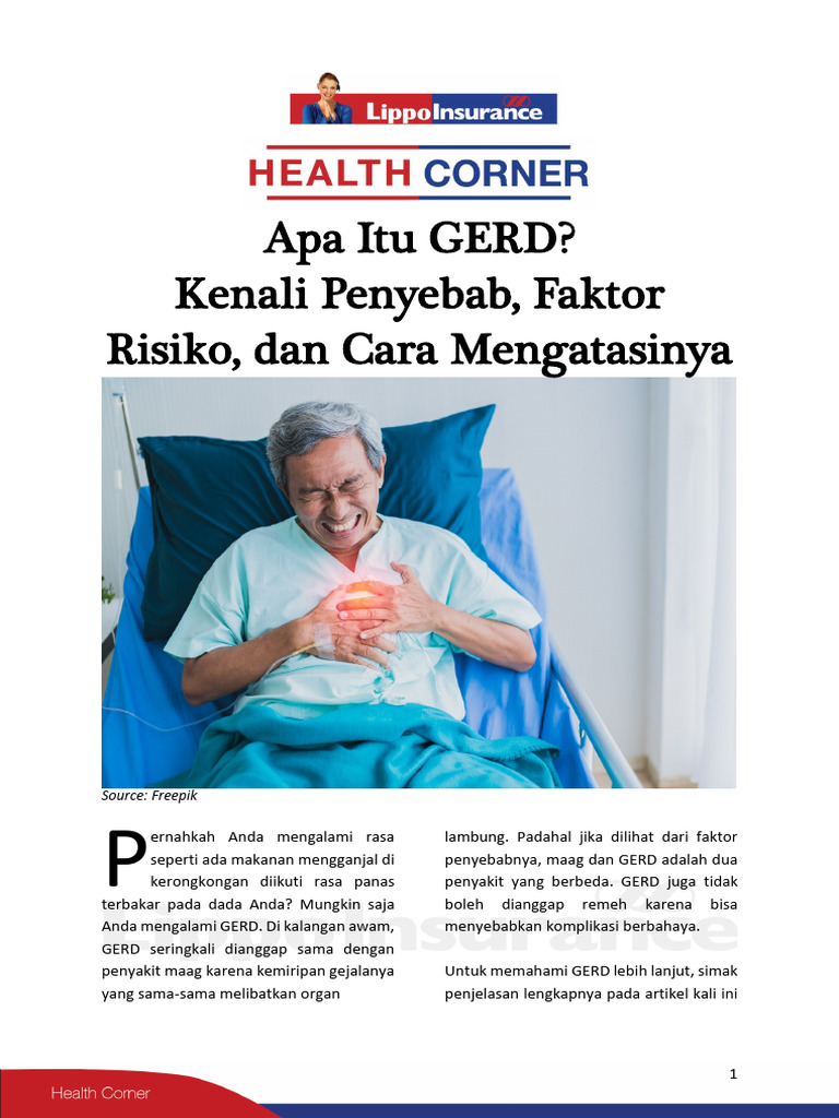 Apa Itu GERD Kenali Penyebab Faktor Risiko Dan Gejalanya | PDF Apa Itu GERD Kenali Penyebab Faktor Risiko Dan Gejalanya | PDF