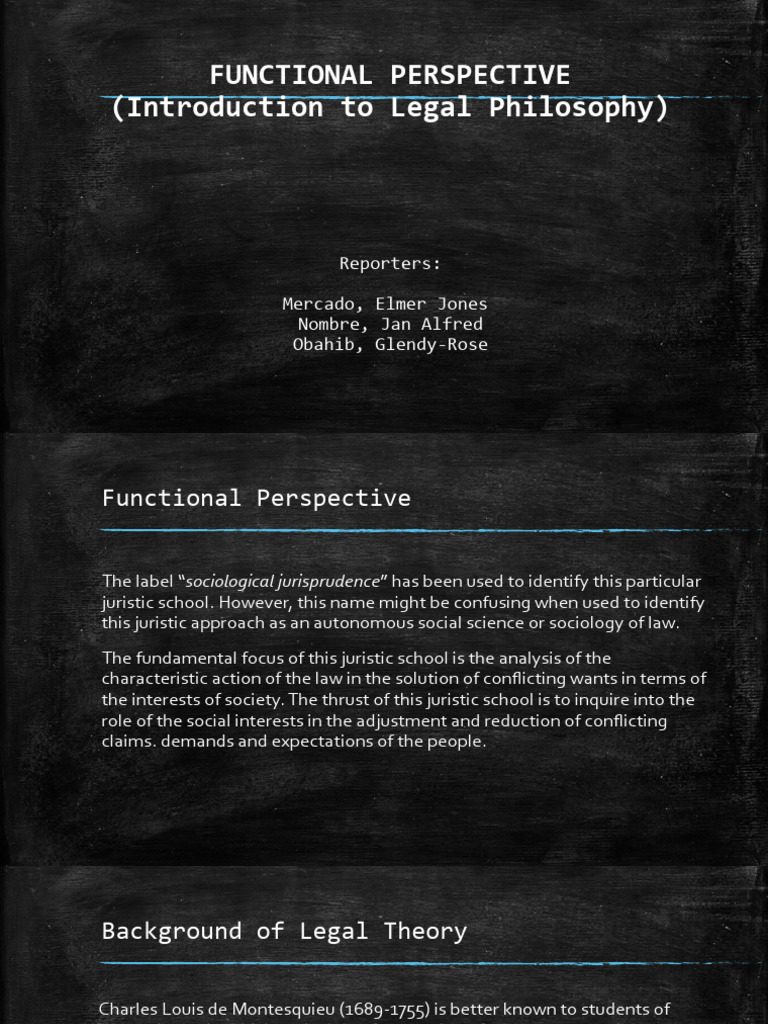 Group 4 Report On Functional Perspective 1 | PDF