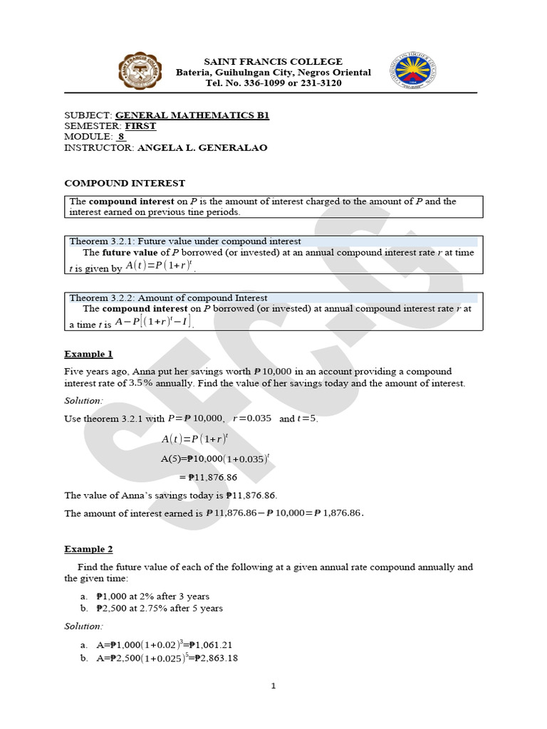 College Module 8 | PDF