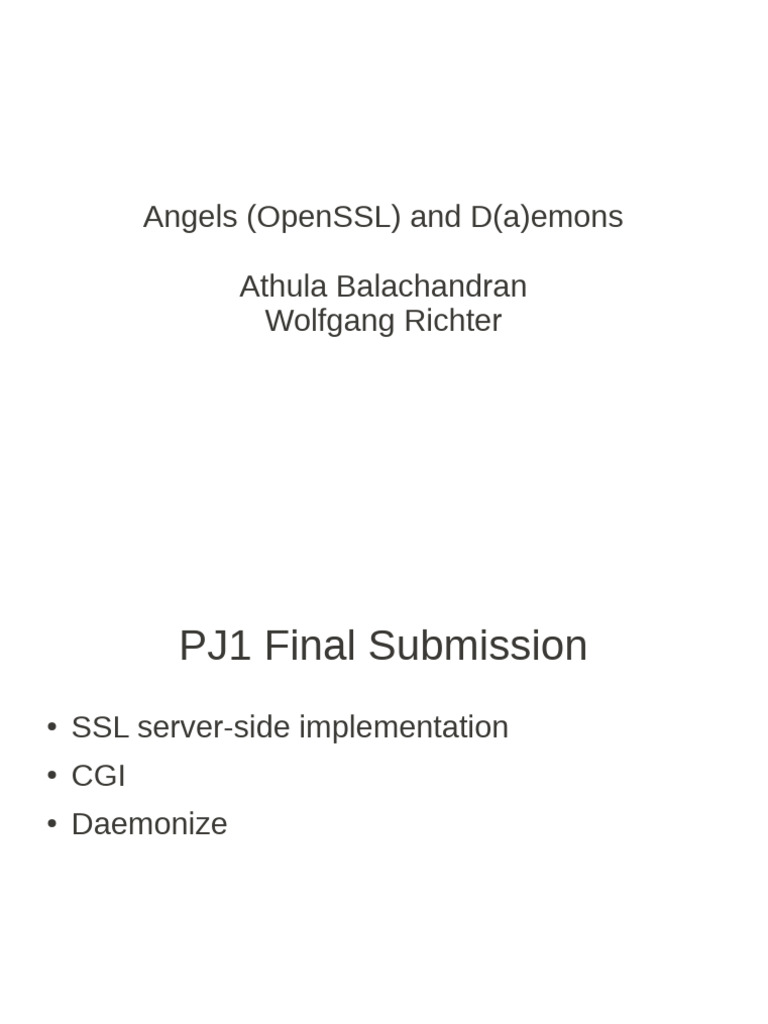 OpenSSL SSL Implementation Guide | PDF