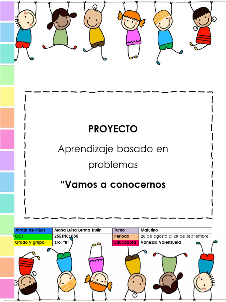 PROYECTO ABP-VAMOS A CONOCERNOS (Terminado) | PDF