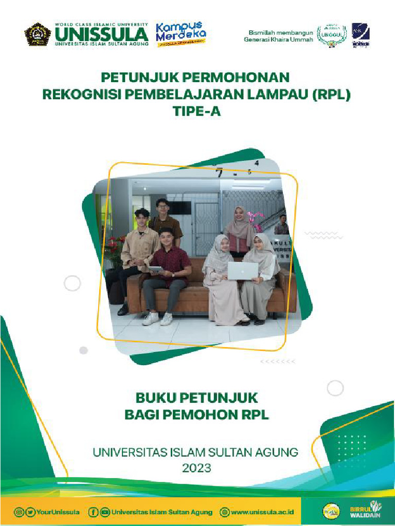 Petunjuk Permohonan Rpl Tipe A Unissula Pdf