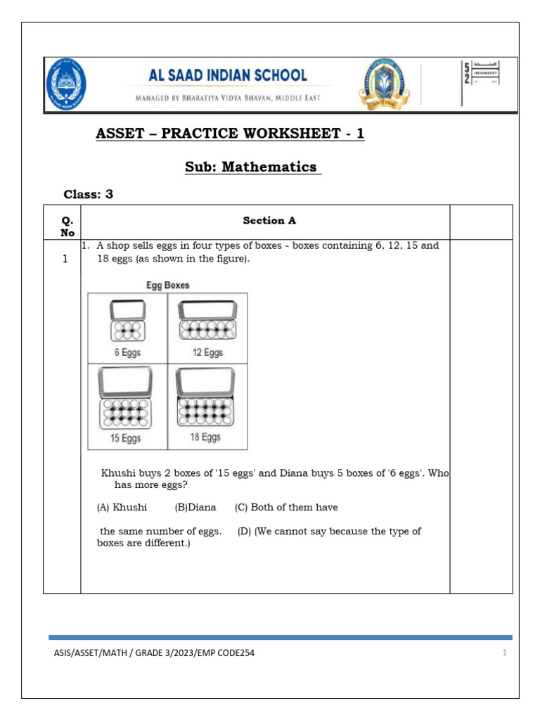 ASSET PRACTICE WORKSHEET- 1.docx | PDF
