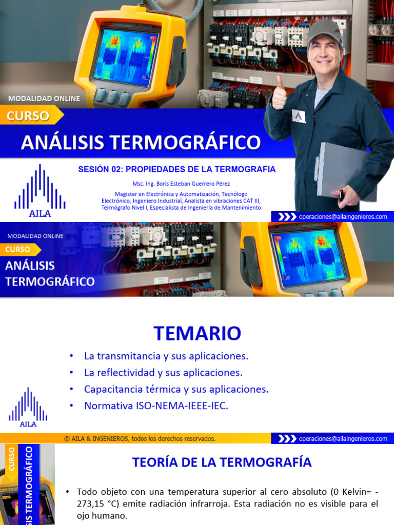 Sesión 02_Análisis Termográfico | PDF