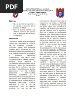 Prueba de Excentricidad en Balanzas | PDF | Química | Ciencias fisicas