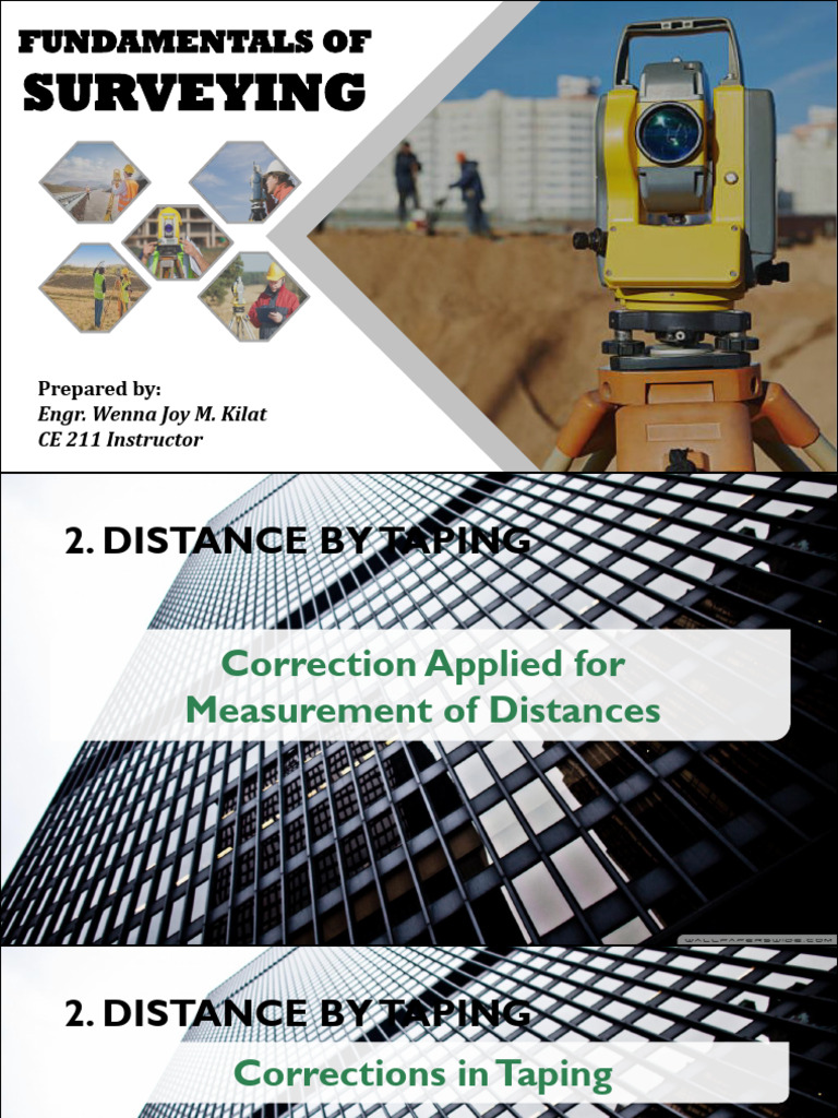 2.3.b MEASUREMENT OF DISTANCE BY TAPING | PDF
