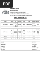 Concrete Cube Test Report Format | PDF