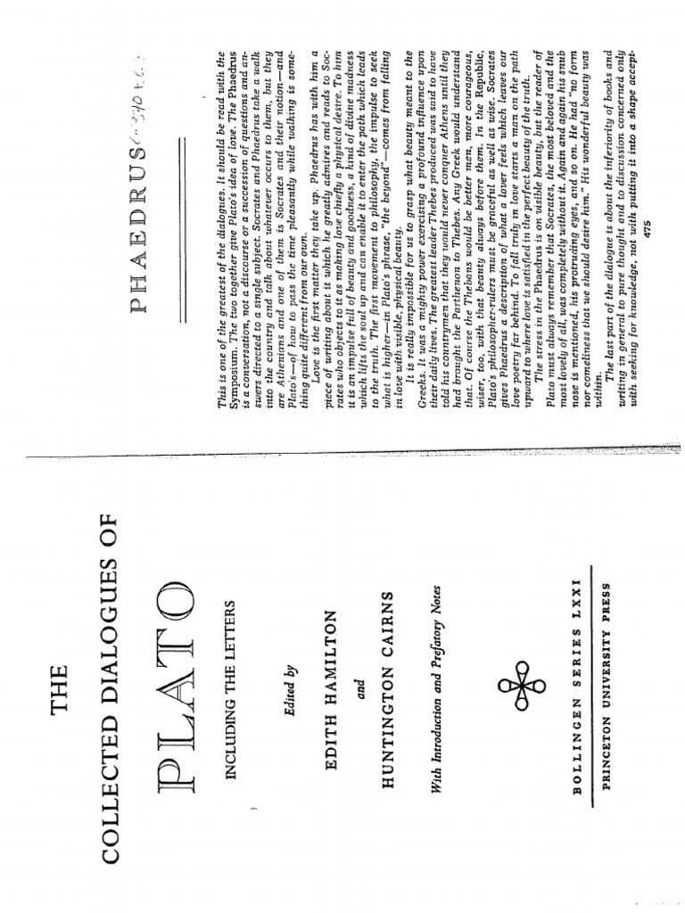 Plato - Phaedrus | PDF