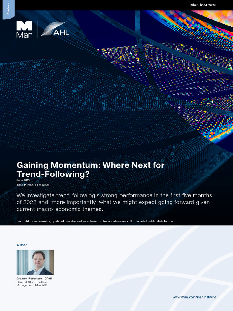 Man AHL Analysis Gaining Momentum Where Next For Trend-Following ...