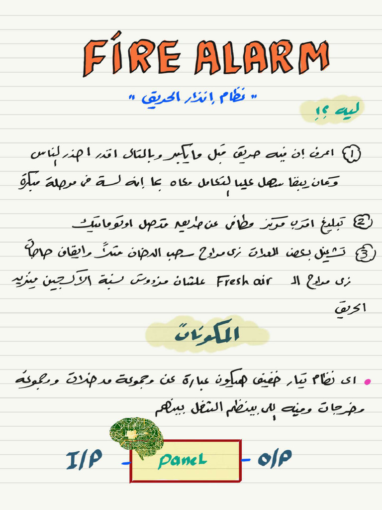 Fire Alarm System (Explain) | PDF