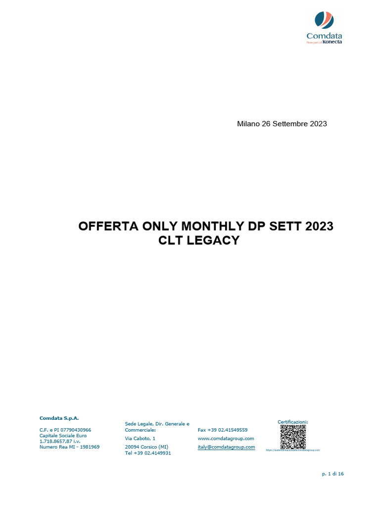 CMD - 2023 Brief Only Monthly Billing DP LEGACY Sett 2023 | PDF | Computers
