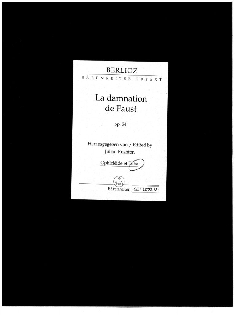 La Damnation de Faust | PDF