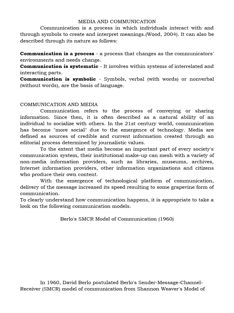 Media and Information Literacy | PDF