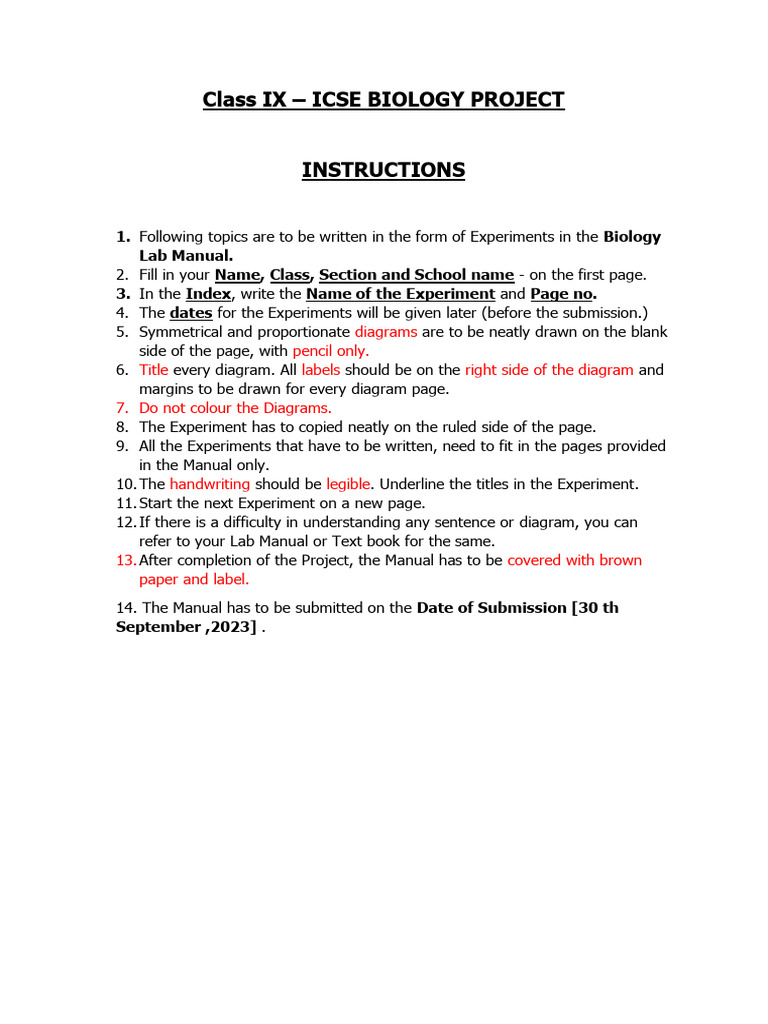 02092023095315practicals For Grade - 9 Biology-Part - A 1 | PDF | Lung ...