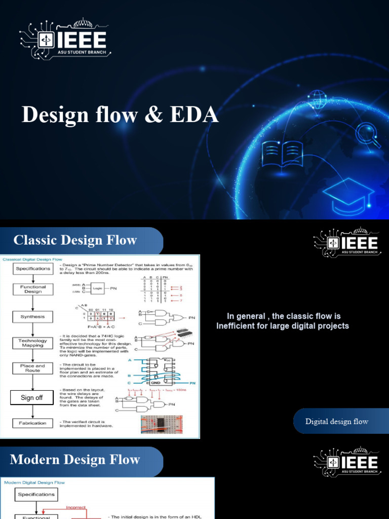FPGA Design Flow and Verilog Basics | PDF | Field Programmable Gate ...