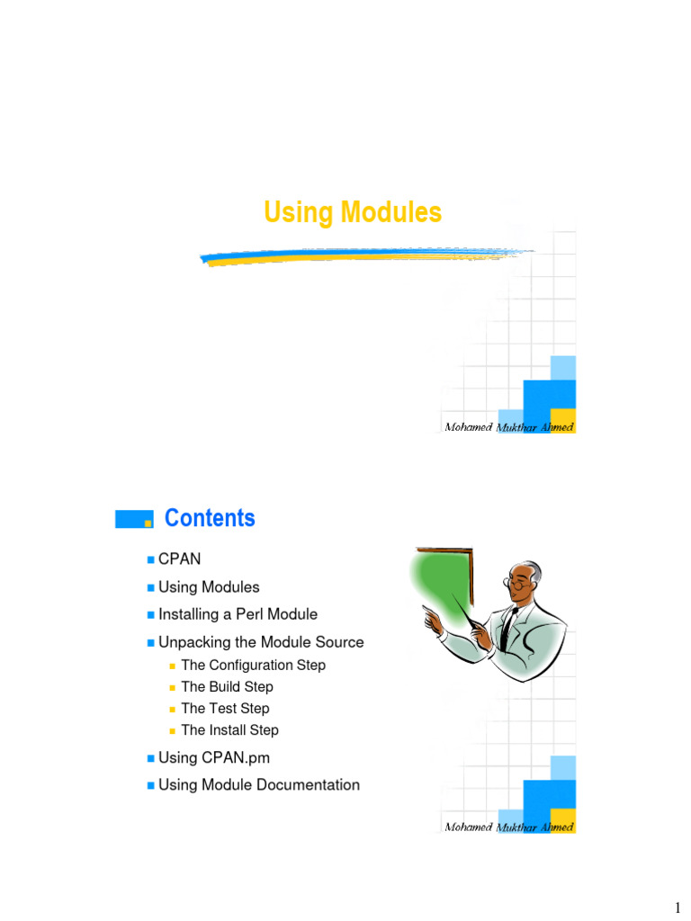 Perl - 18 - Installing and Using Perl Modules | PDF