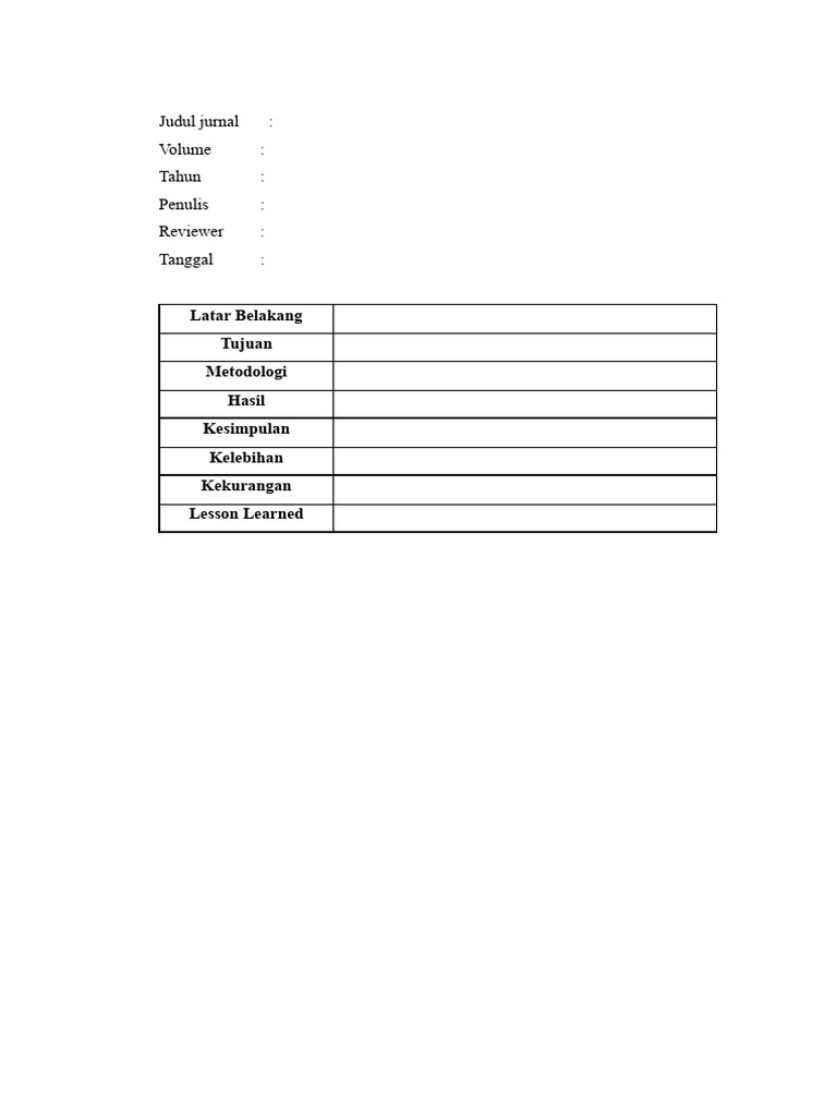 Format Review Jurnal.docx | PDF