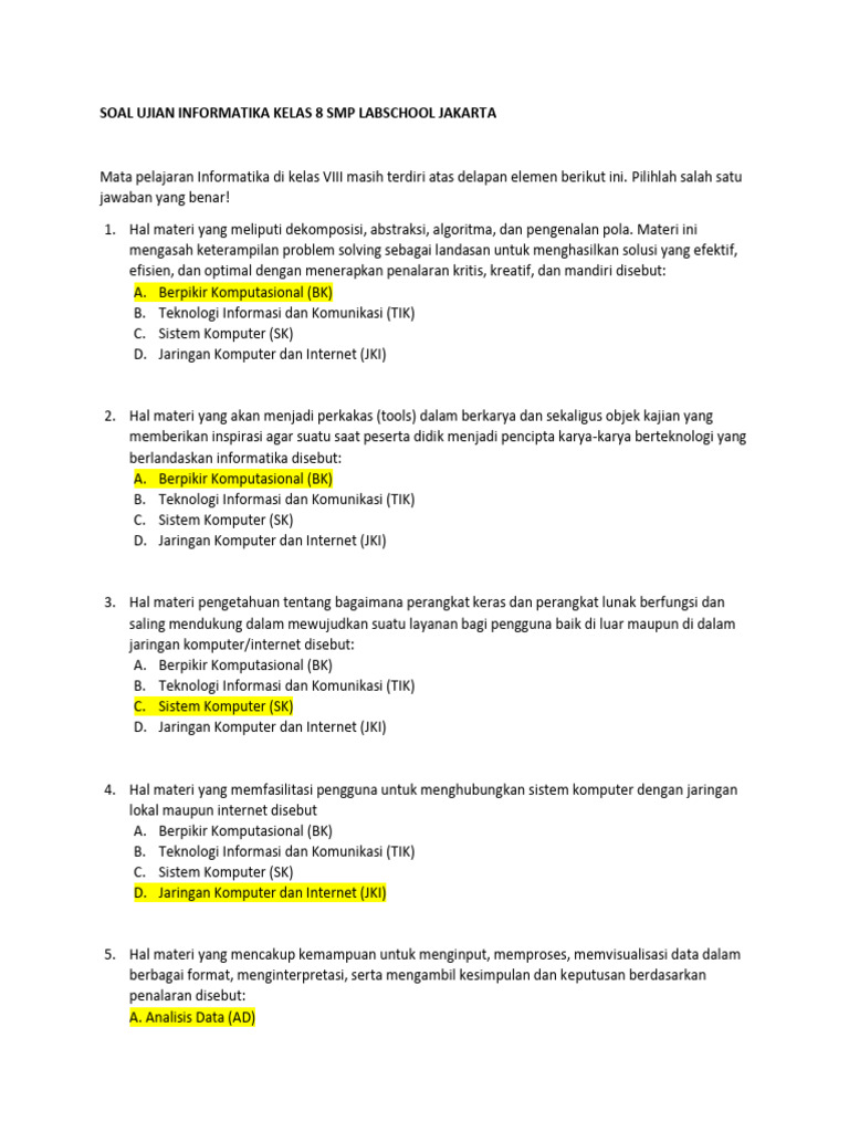 Informatika | PDF