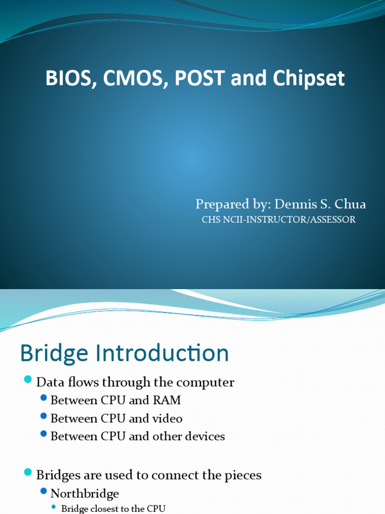 Bios and Cmos | PDF | Computers