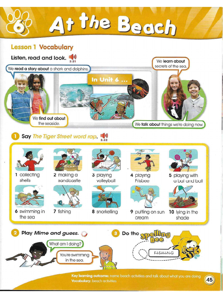 Unit 6 - at The Beach | PDF