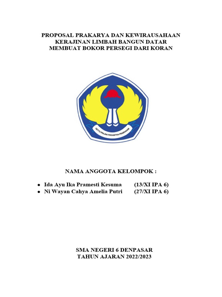 Proposal Bokoran Pkwu | PDF