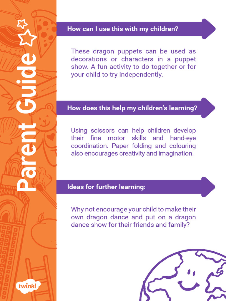 T Ad 255 How To Make A Dancing Dragon Craft Instructions Ver 3 | PDF