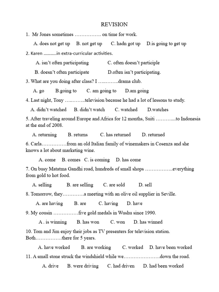 Bai Tap Pdf Language Arts Discipline Art