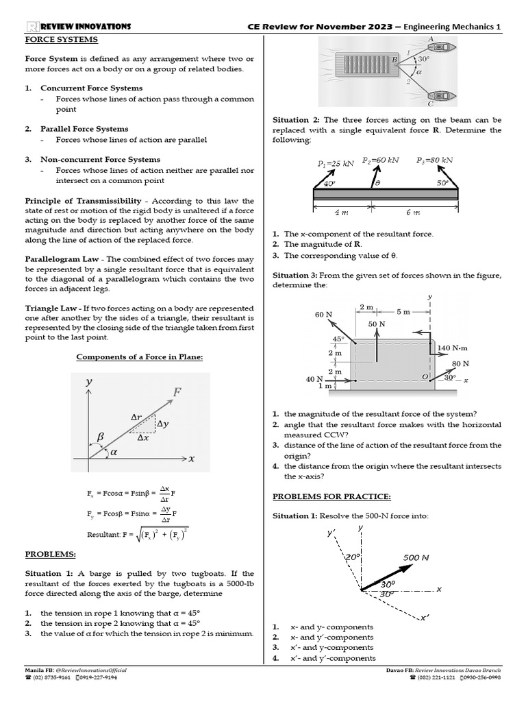 Mechanics 1 | PDF | Force | Norm (Mathematics)