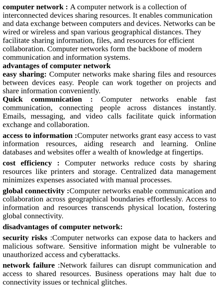Computer Networking Pdf Computer Network Osi Model